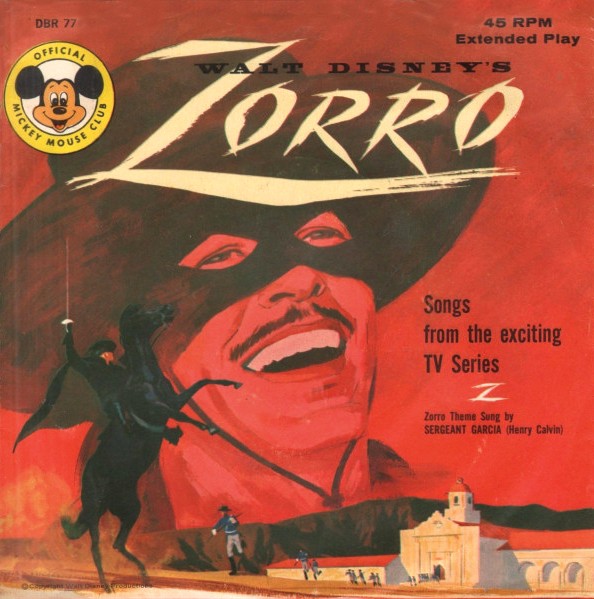 Zorro - Thème original (Walt Disney) SUPERLOUSTIC.COM